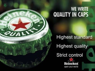 Heineken - Global Marketing | PPTX