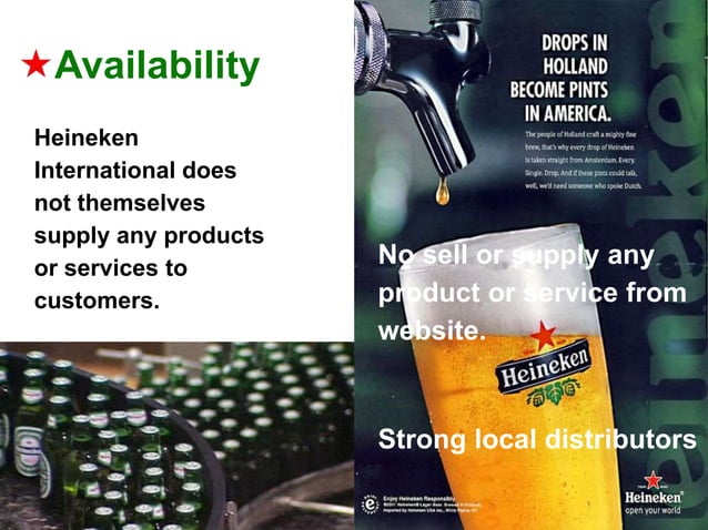 Heineken - Global Marketing | PPT