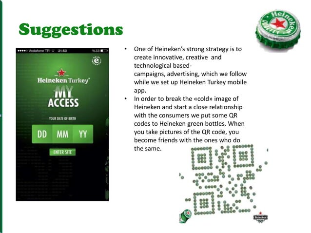 Heineken presentation bingül&eda | PPTX | Alcoholic Beverages | Food & Drink