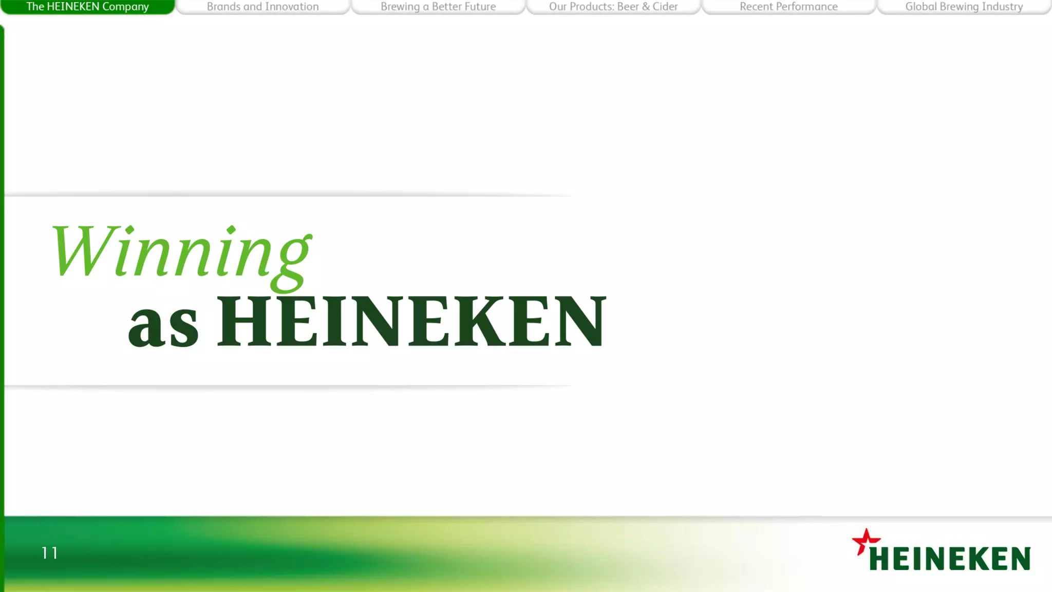 Heineken NV 2014 company presentation | PDF