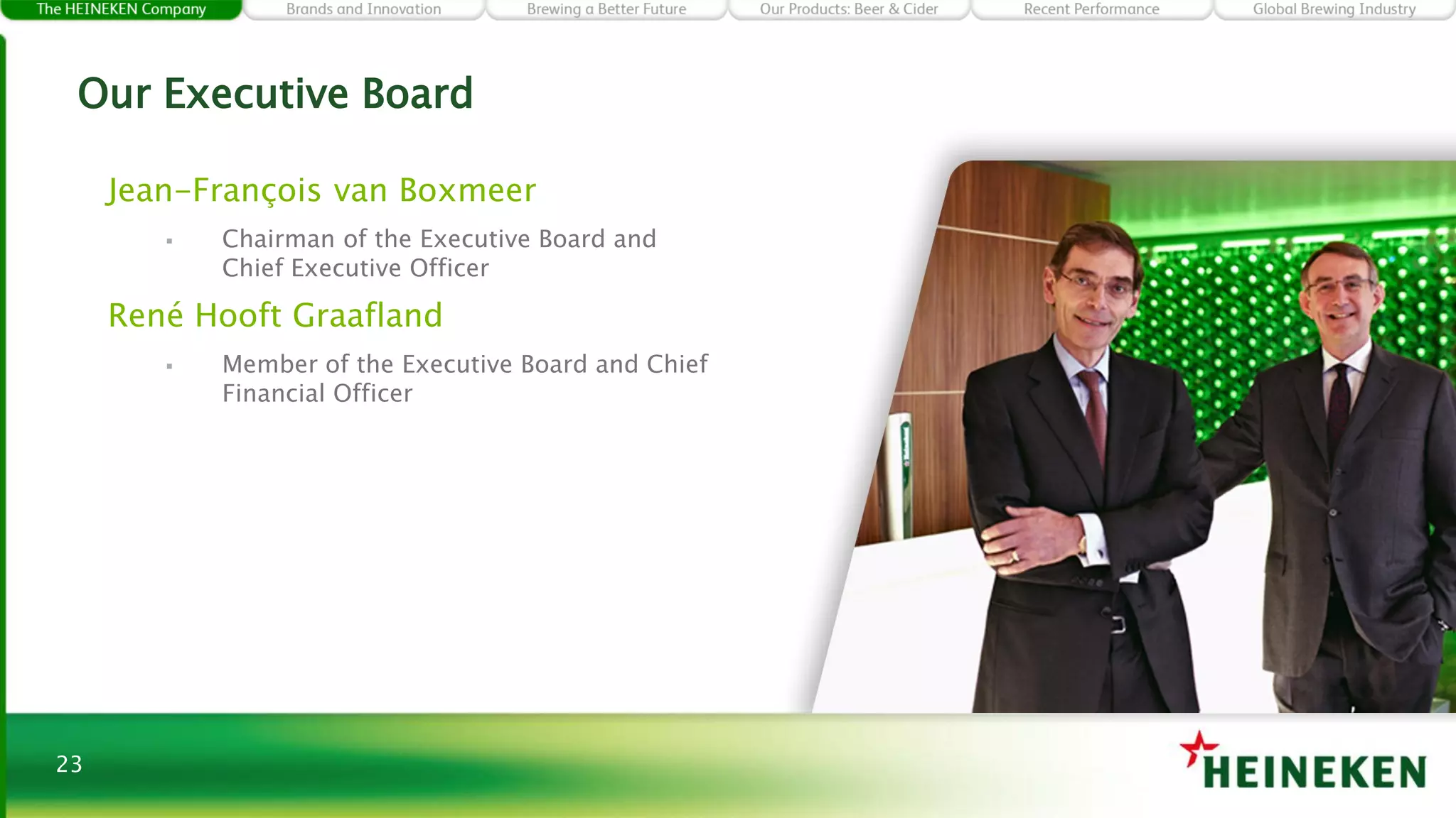 Heineken NV 2014 company presentation | PDF