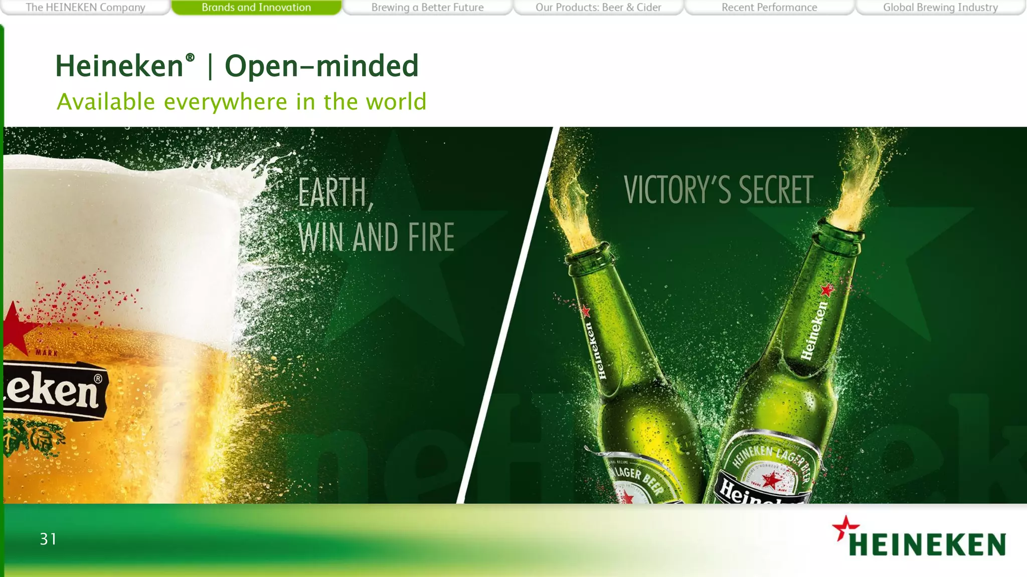Heineken NV 2014 company presentation | PDF
