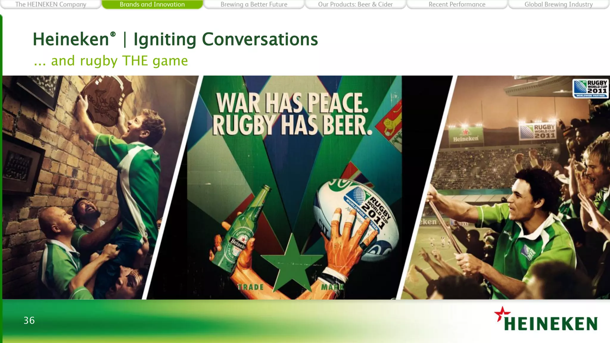 Heineken NV 2014 company presentation | PDF