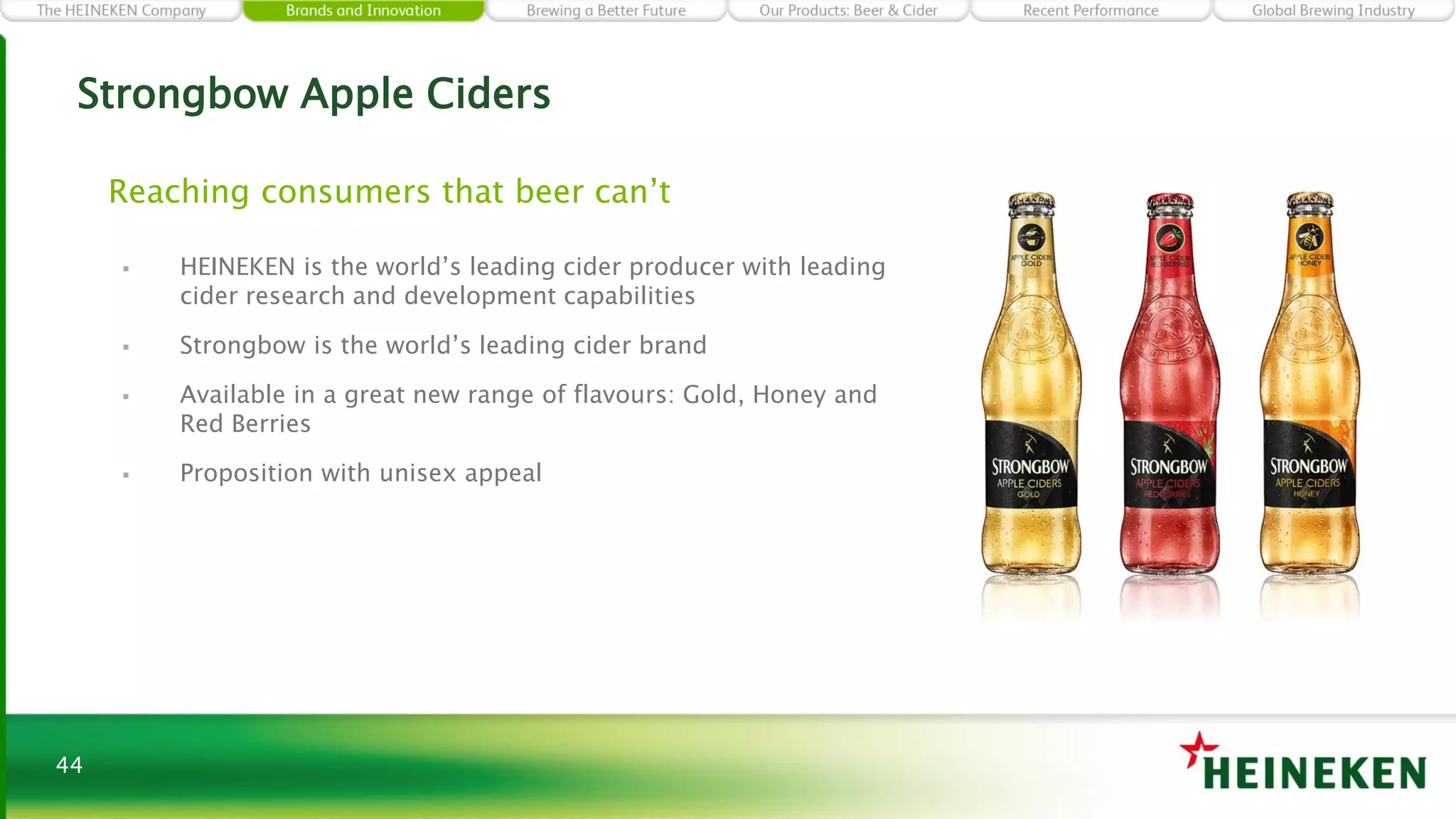 Heineken NV 2014 company presentation | PDF