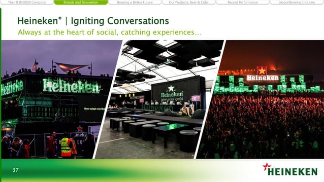Heineken NV 2014 company presentation | PDF | Business | Business and ...