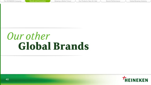 Heineken NV 2014 company presentation | PDF | Business | Business and ...