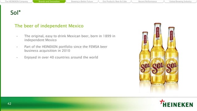Heineken NV 2014 company presentation | PDF | Business | Business and ...
