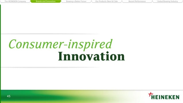 Heineken NV 2014 company presentation | PDF | Business | Business and ...