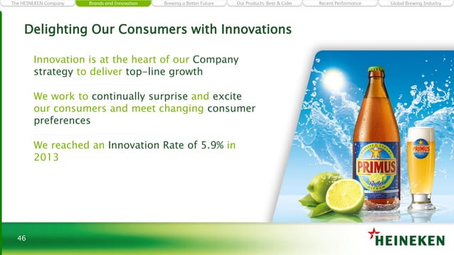 Heineken NV 2014 company presentation | PDF | Business | Business and ...