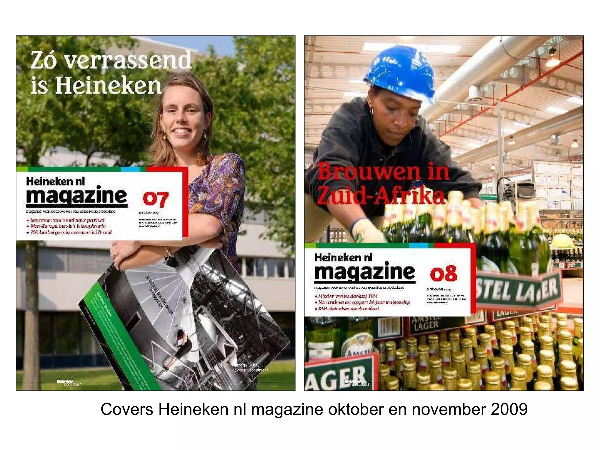 Heineken Overzicht 2005 2009 | PPT
