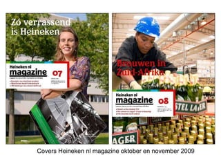 Heineken Overzicht 2005 2009 | PPT
