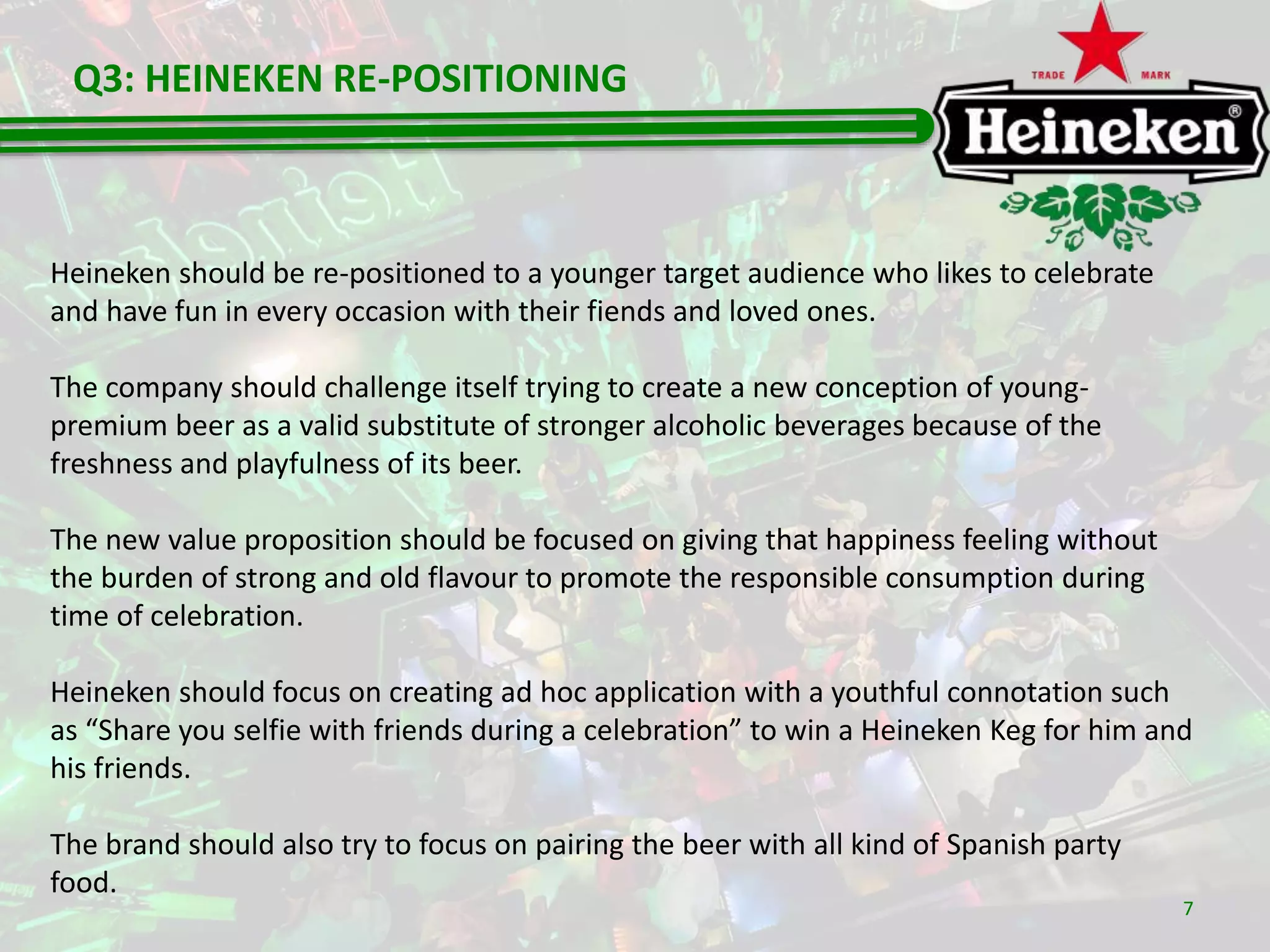 Heineken Case Study: Perceptual Mapping of Consumers Analysis | PPTX