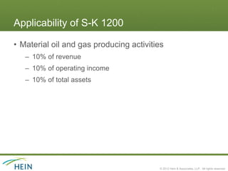Disclosures About Oil and Gas Producing Activities | PDF