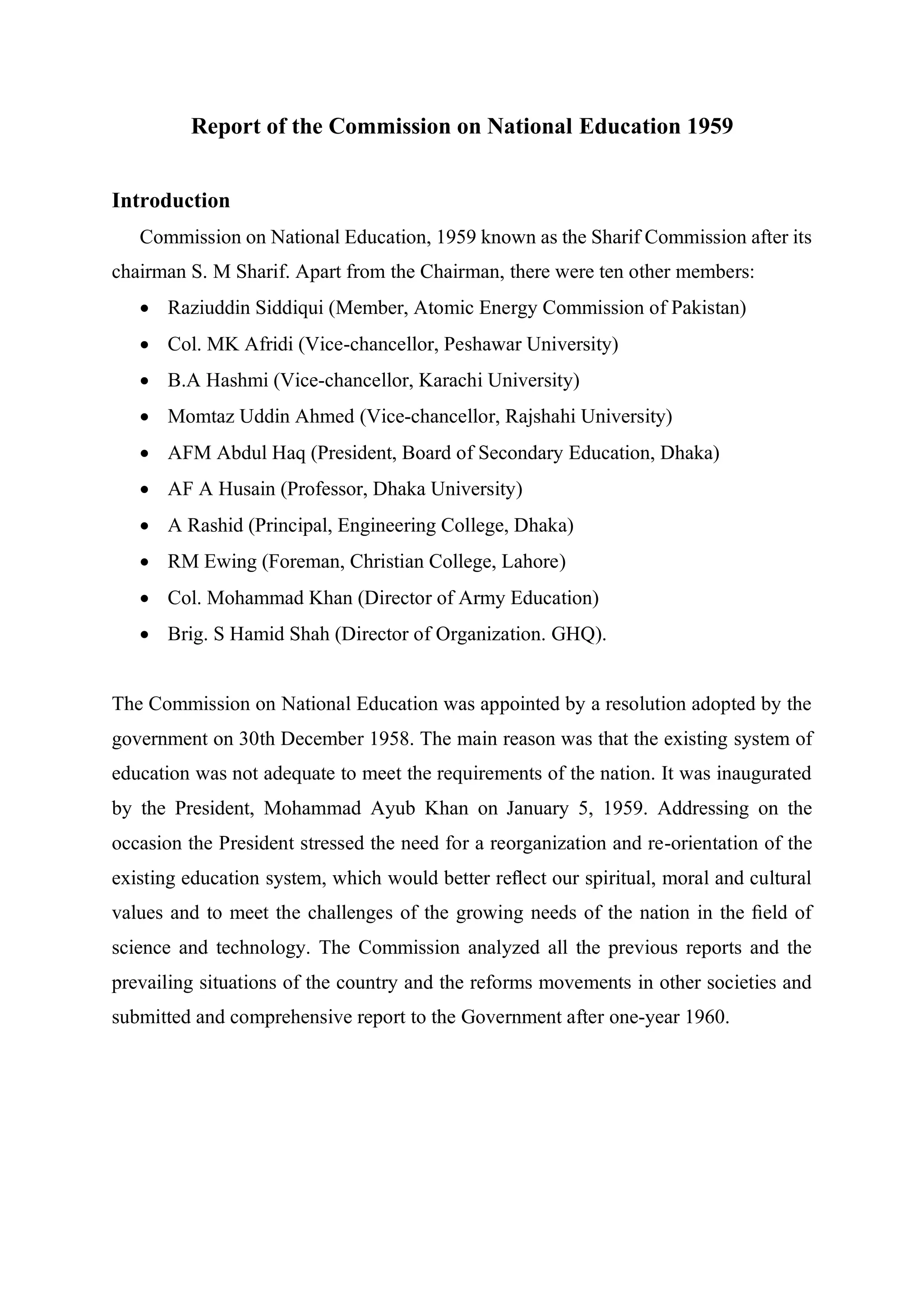 HE in Pakistan Assignment by Asma Shaheen Khattak.pdf | Secondary ...