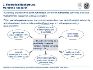 Brand Authenticity | PPTX