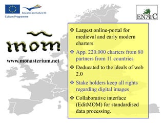 ENArC - European Network on Archival Cooperation | PPTX