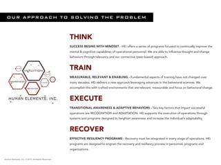 Human Elements Overview 2014 | PDF