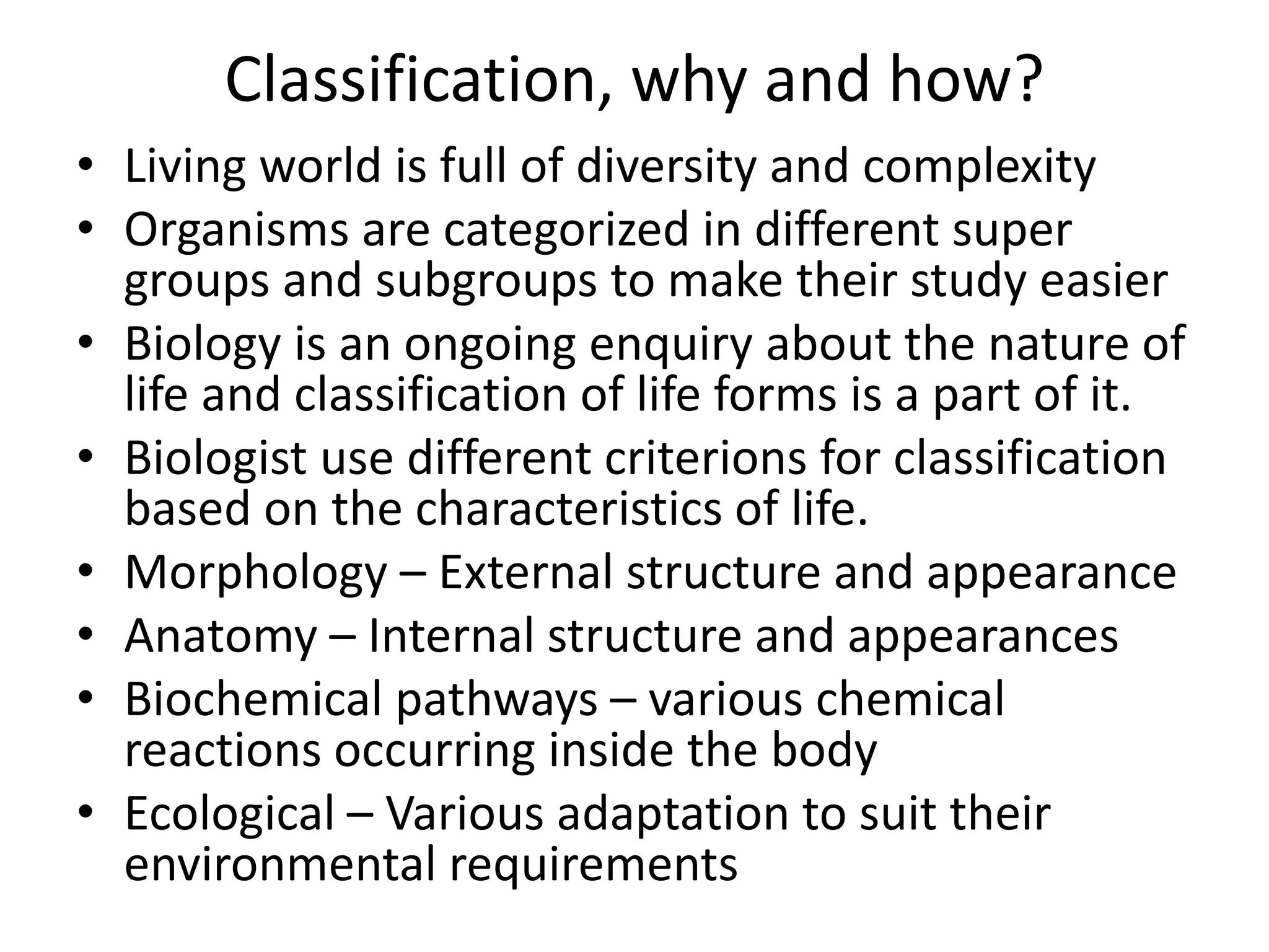 Heirarchy of life forms and classification.pptx