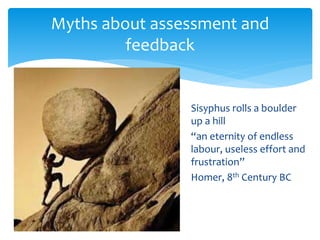 Dispelling myths; challenging traditions: TESTA evidence | PPT