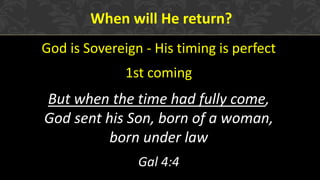 He Is Coming Back, Are You Ready? | PDF