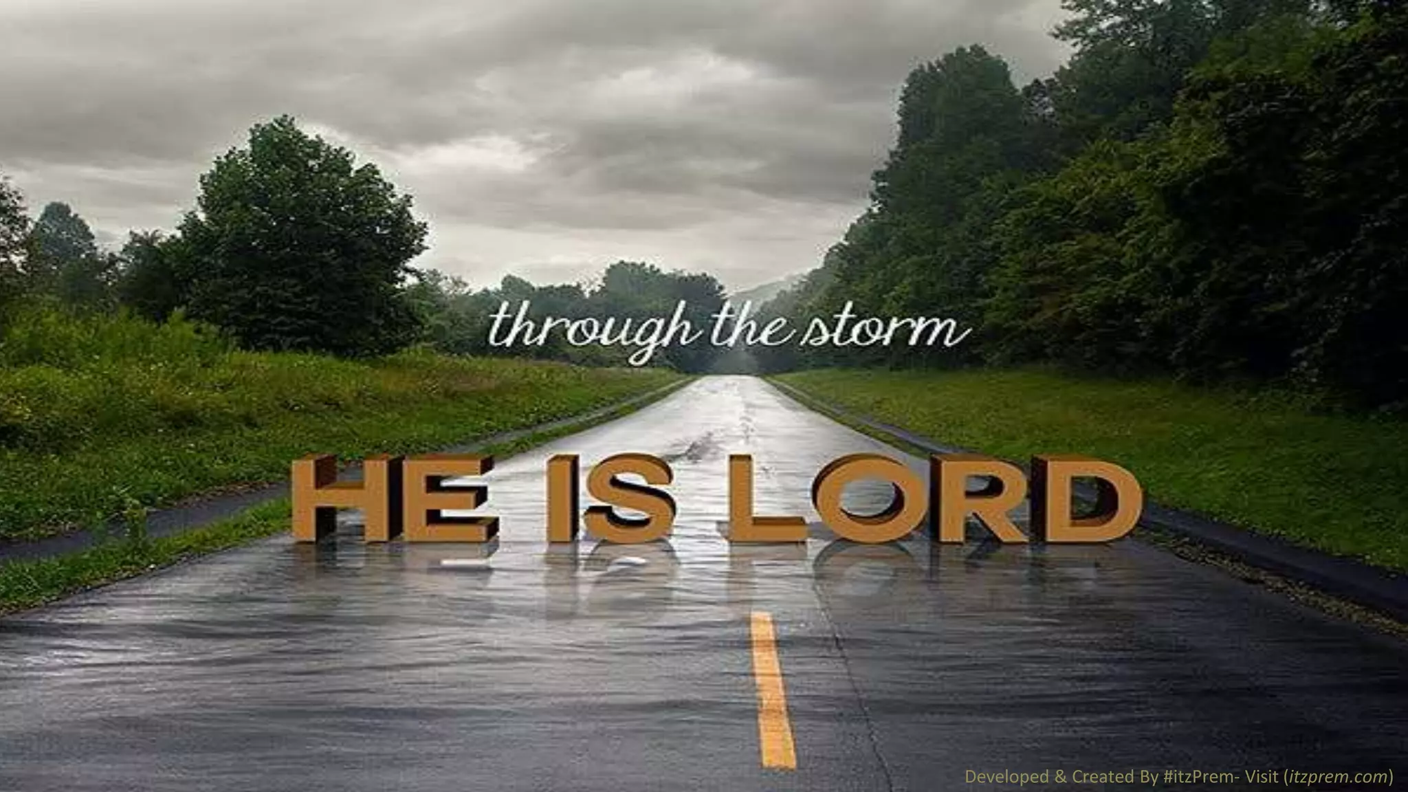 He is lord | PPTX