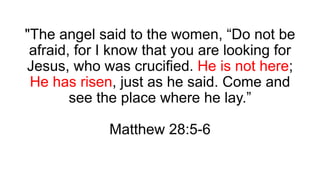 HE IS RISEN!.pptx
