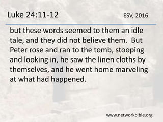 Luke 24 11 12