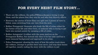 Heist films | PPTX