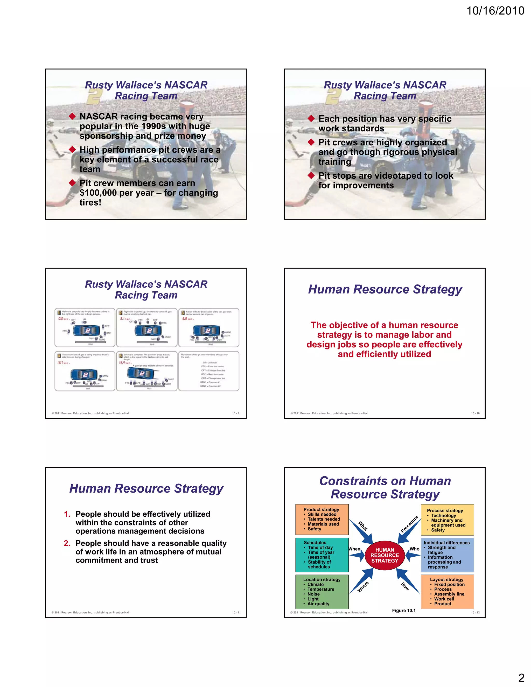 Heizer om10 ch10-work design | PDF | Human Resources | Business