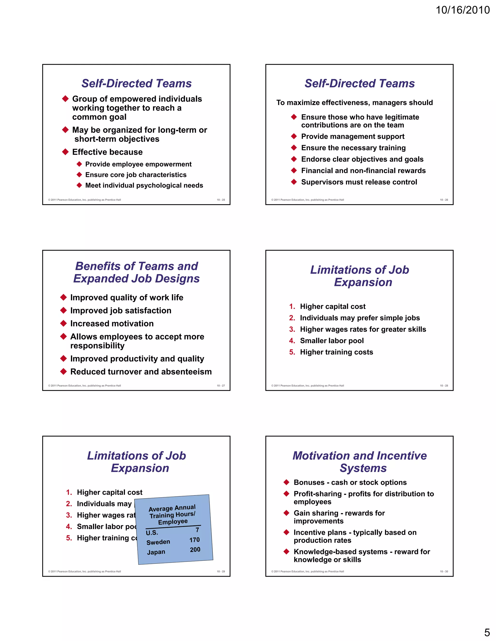 Heizer om10 ch10-work design | PDF | Human Resources | Business