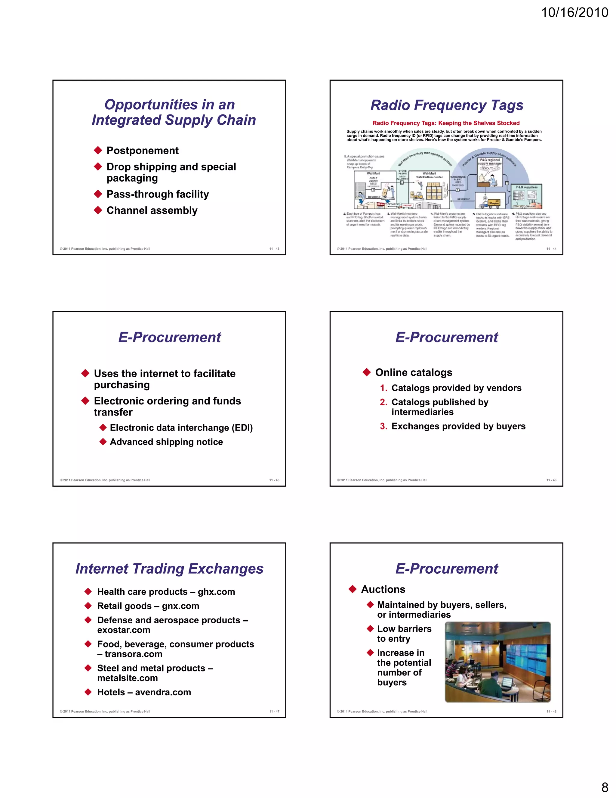 Heizer om10 ch11-supply chain | PDF