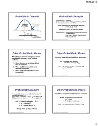 Heizer om10 ch12-inventory | PDF