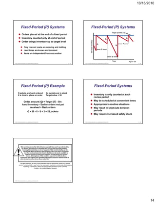 Heizer om10 ch12-inventory | PDF
