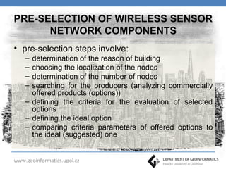Vendula Hejlová - Wireless sensor network components for monitoring air ...