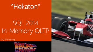 SQL Server In-Memory OLTP introduction (Hekaton) | PPT