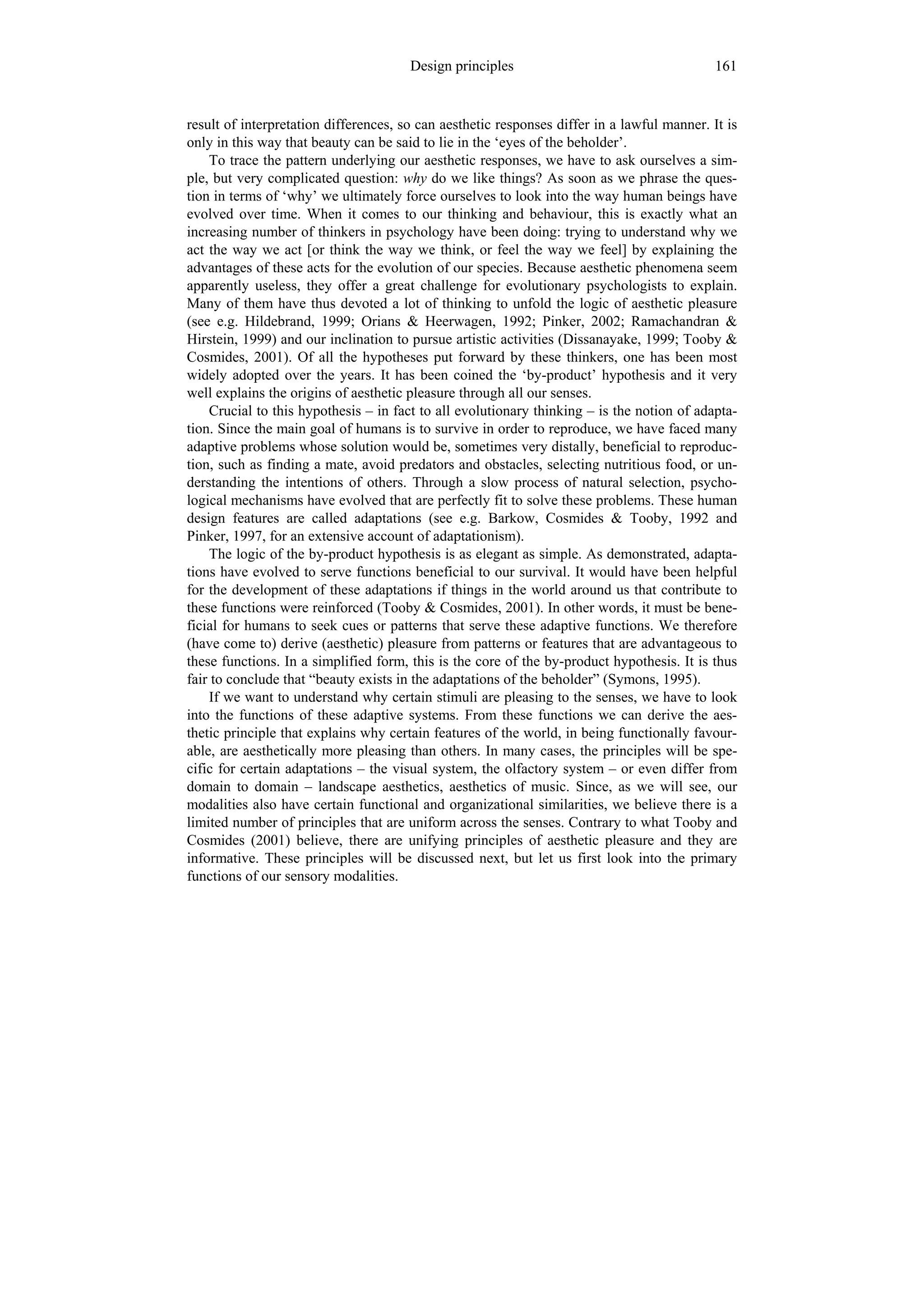 design aesthetics principles of pleasure in design | PDF