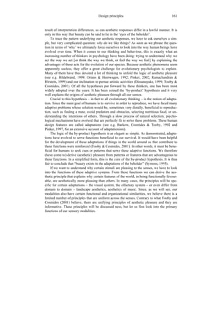 design aesthetics principles of pleasure in design | PDF