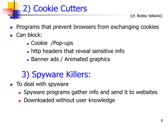 Privacy Enhancing Technologies (PET) Lesson | PPT | Browsers | Computer ...