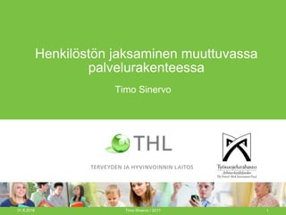 Henkilöstön jaksaminen muuttuvassa palvelurakenteessa (2018) | PDF