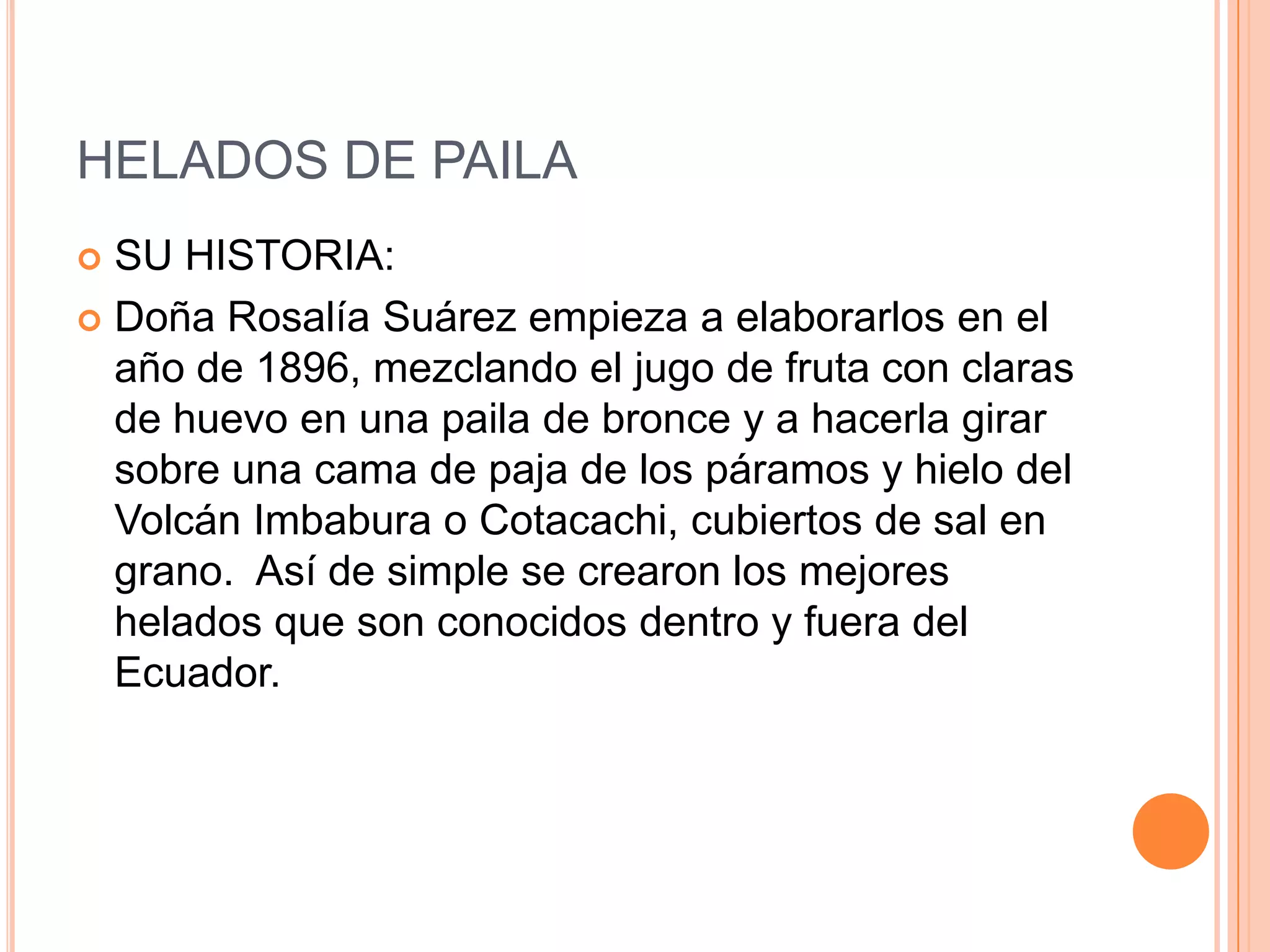 Helados de paila | PPT