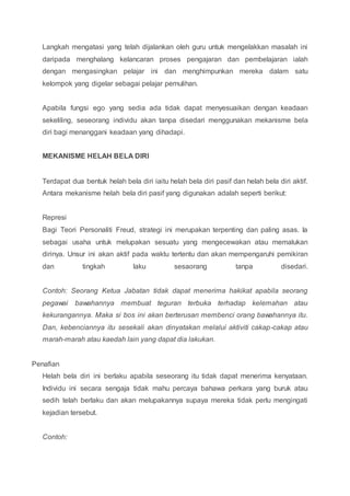 Helah bela diri | DOCX