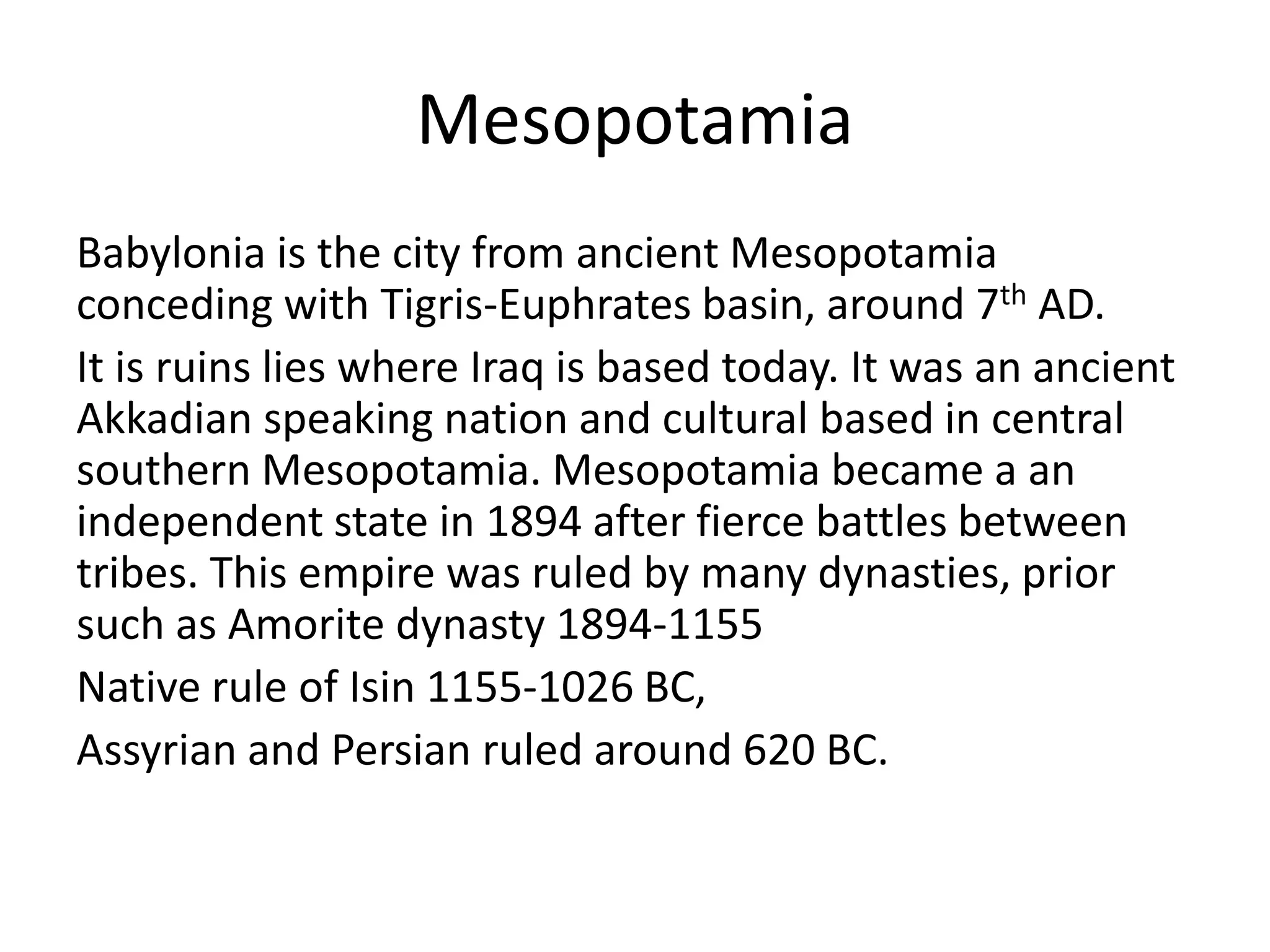 Laws of Hammurabi | PPTX