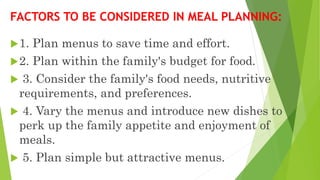 HELE - FOOD, NUTRIENTS, & MEAL PLANNING.pptx