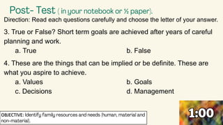 HELE 6_Lesson 1_Family Resources.pptx2024 | PPTX