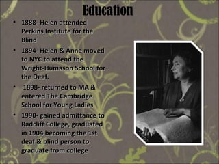 The Life Of Helen Keller | PPT