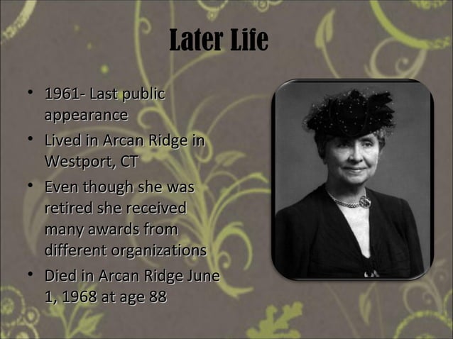 The Life Of Helen Keller | PPT