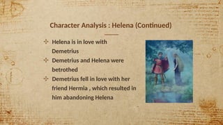 Character Analysis : Helena from A Midsummer Night's Dream by William ...