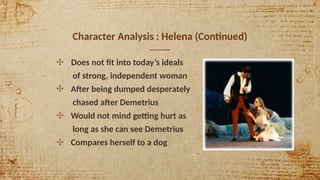 Character Analysis : Helena from A Midsummer Night's Dream by William ...