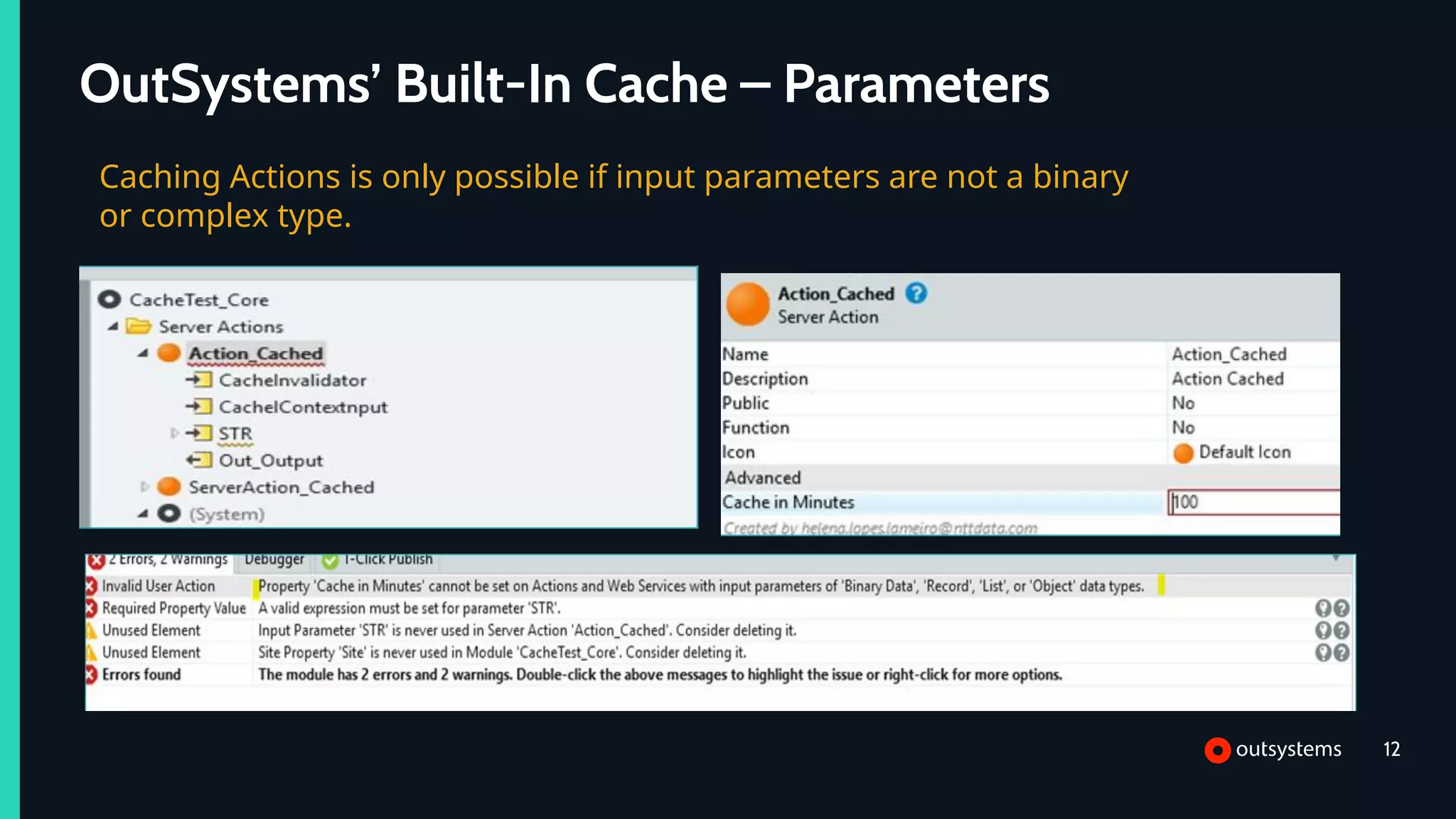 Caching Data in OutSystems: A Tale of Gains Without Pain | PDF