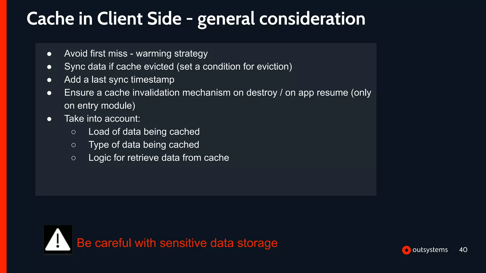 Caching Data in OutSystems: A Tale of Gains Without Pain | PDF